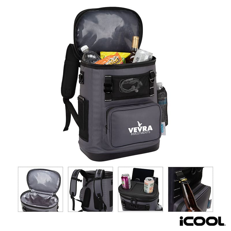 iCOOL Xtreme Tucson 18-Can Capacity Backpack Cooler – Backpack Coolers Swag